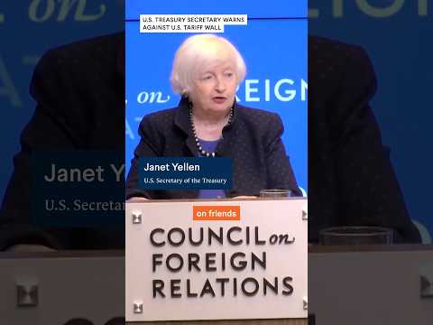 Seruan tarif tinggi AS adalah "sangat keliru" dan dapat meningkatkan inflasi, Yellen memperingatkan