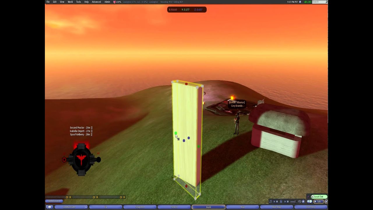 Second Life - Dynamic Shadowing