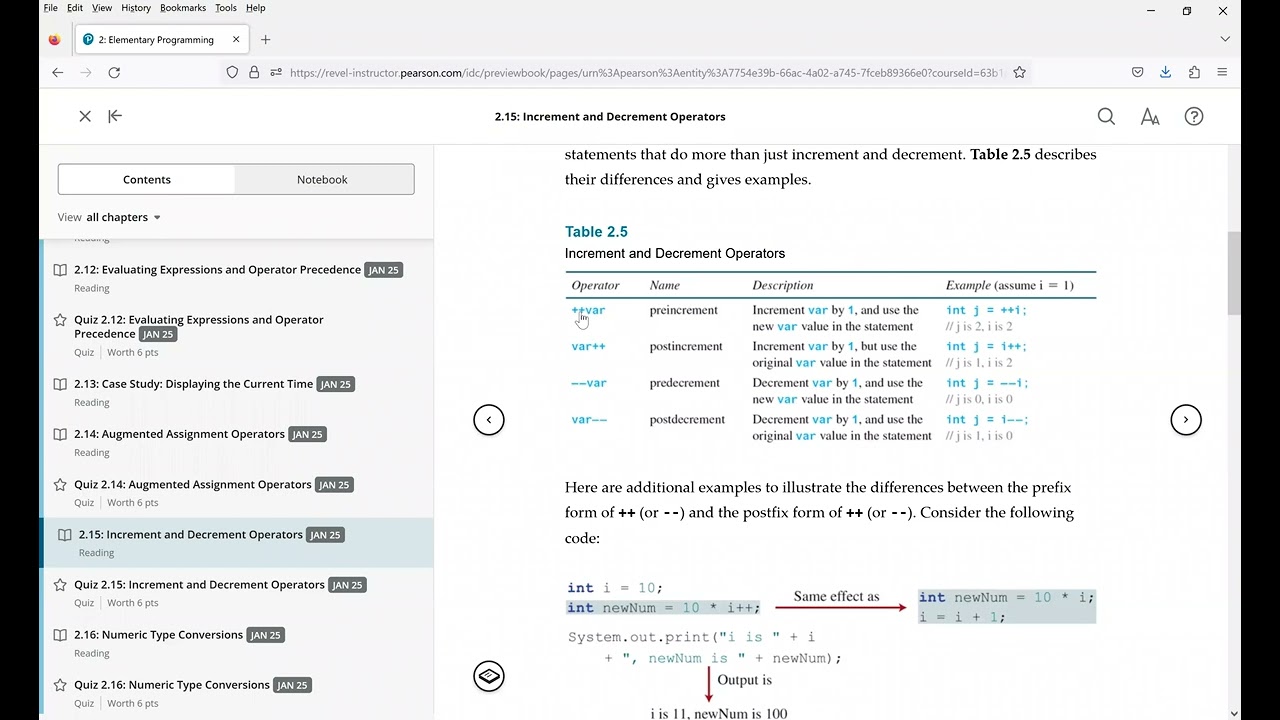 Guide and Tips for Java Chapter 2