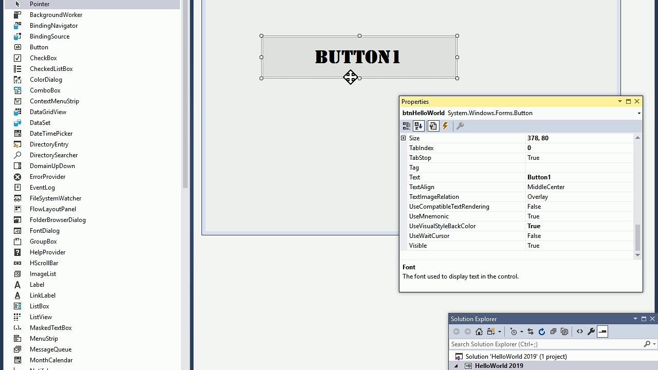 Getting Started with Visual Basic 2017