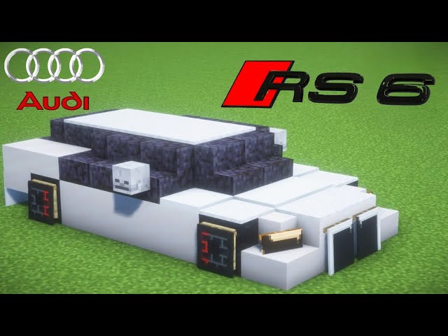 Audi RS6 Minecraft Map