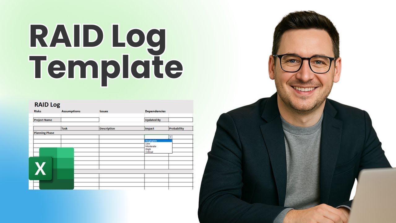 How To Create A RAID Log Template In Excel