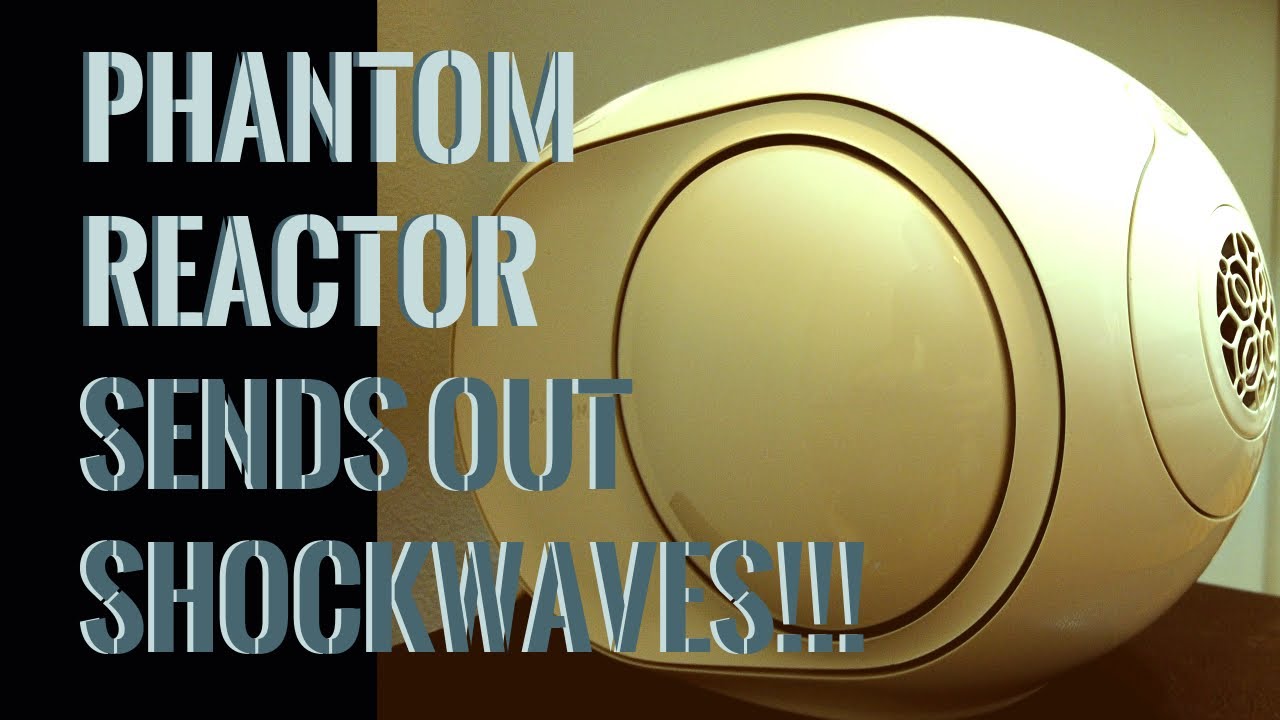 Devialet Phantom Reactor 600 playing percussion