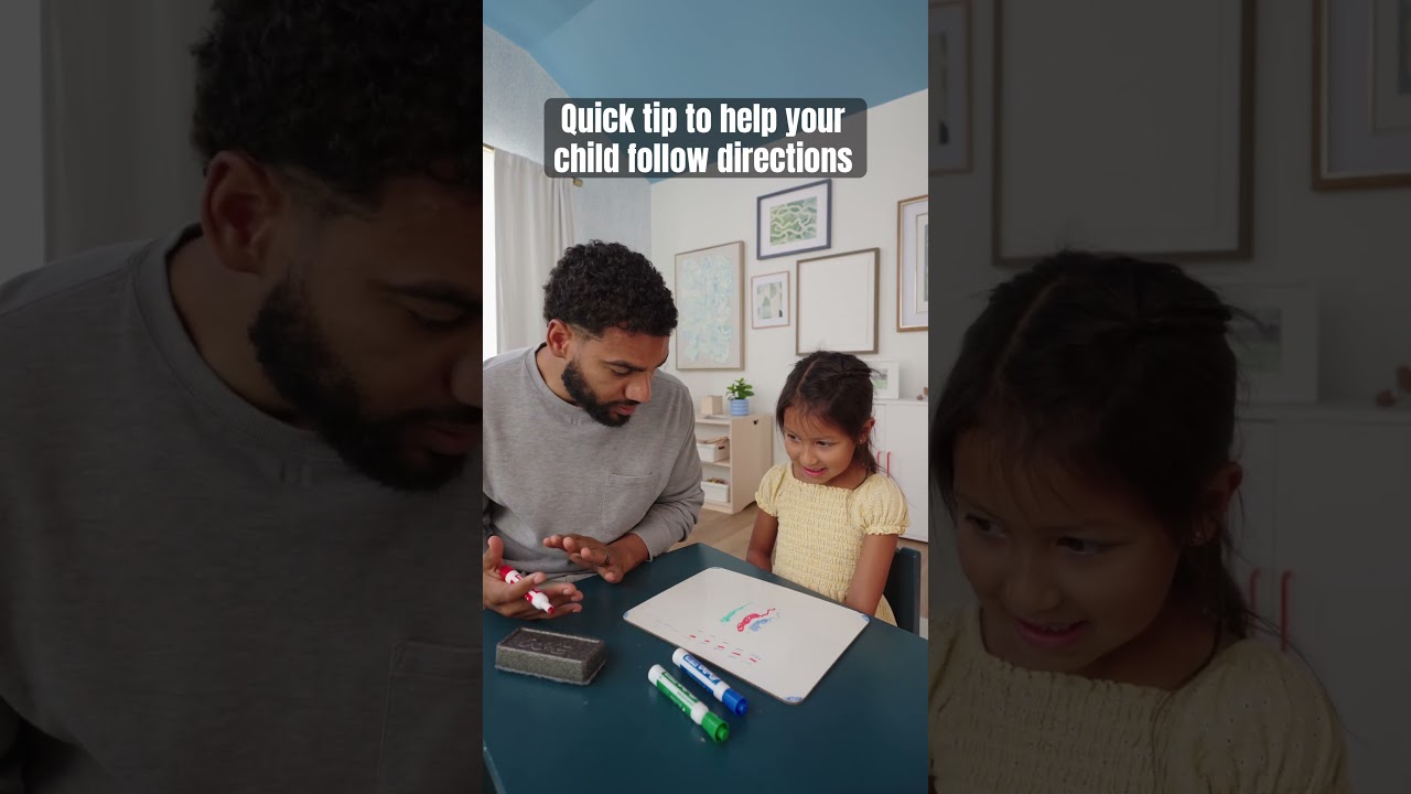 Try this to help your child follow directions