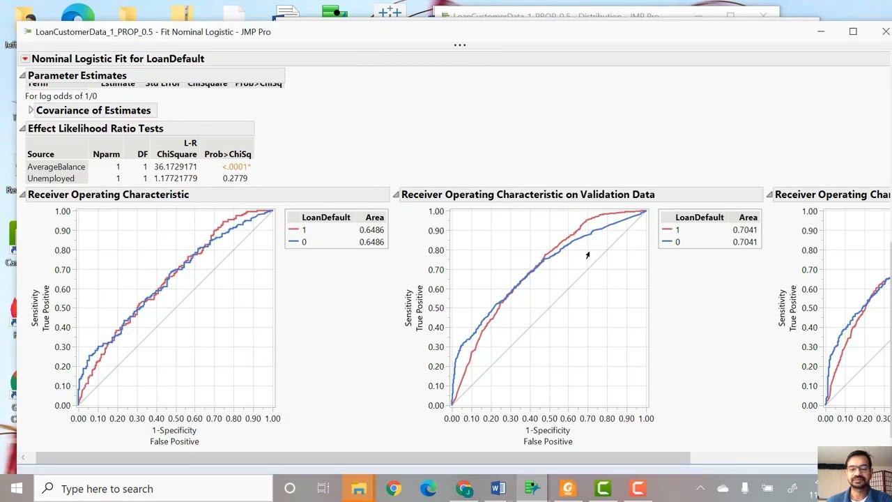 Stepwise Logistic Regression in JMP