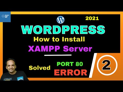 Learn How to Install XAMPP server and Solved Port 80 ERROR || Learn Complete Wordpress - Mind Luster