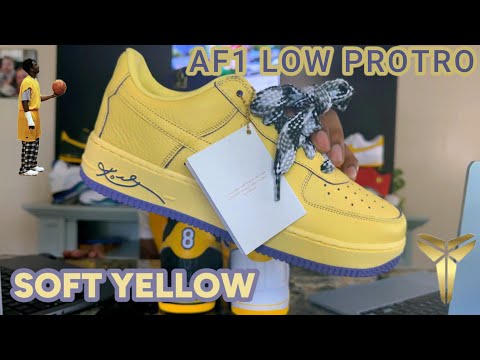IS THIS UP FOR SOTY ?! AIR FORCE 1 PROTRO SOFT YELLOW REVIEW DID YOU COP ? SEMI SNEAK PEAK AT END !!