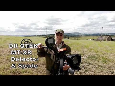 TESTING THE DR OTEX MT-XR METAL DETECTOR SETUP,FUNCTION BUTTONS & FEATURES