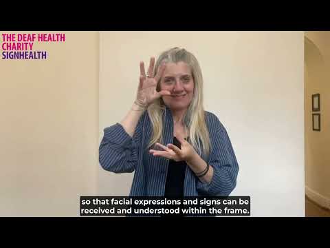 Communicating with Deafblind people