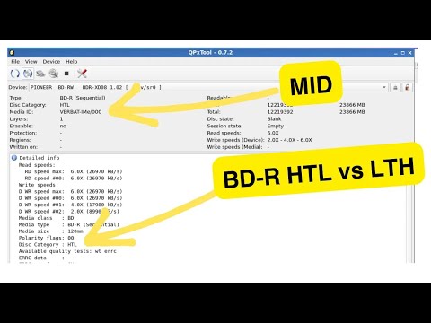 How To Check Optical Media MID & Other Info In Ubuntu Linux (HTL vs LTH Blu Ray)