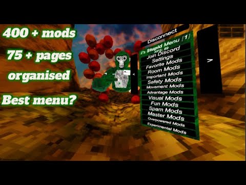 Reviewing II's Stupid Menu | 400+ mods | Organized | !WORKING LAG ALL AND LAG GUN! |