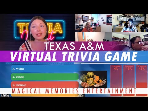 Texas A&M Virtual Trivia Game