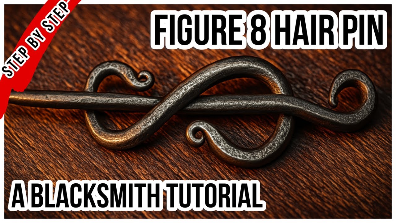 How to Forge a Figure 8 Hair Pin