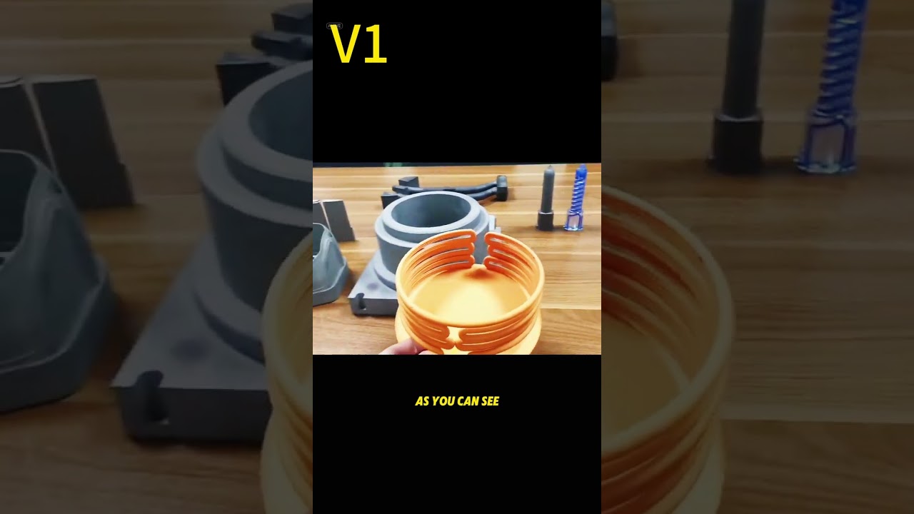 🔩 Unlock the future of mold-making for automotive steering wheels!#3dprinting #mold