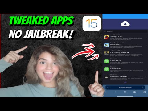 NEW Install Tweaked Apps FOR FREE - iOS 14.7 - 15.0 (NO COMPUTER NEEDED!)