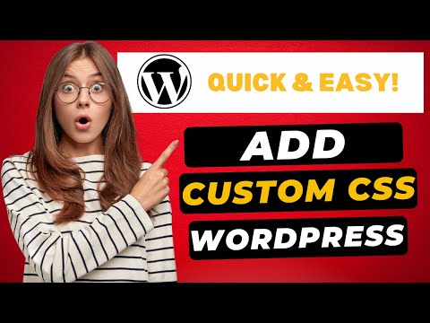 How To Add Custom CSS In WordPress 2025 🔥 - (FAST & Easy!)