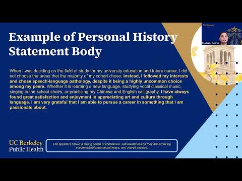 UC Berkeley Online MPH Information Session: Graduate Writing Workshop