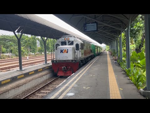 NAIK KERETA 105 GAYA BARU MALAM SELATAN EKONOMI NEW GENERATION DARI SURABAYA GUBENG SAMPAI MADIUN