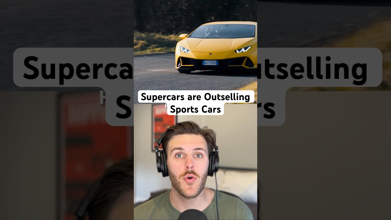 Why supercars are outselling sports cars