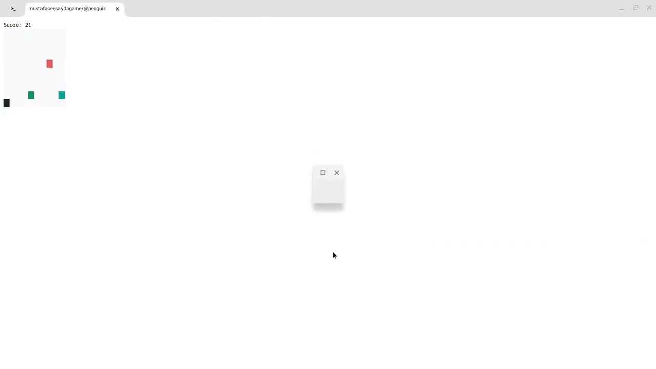 Bare bones game programmed with OOP and multiple files