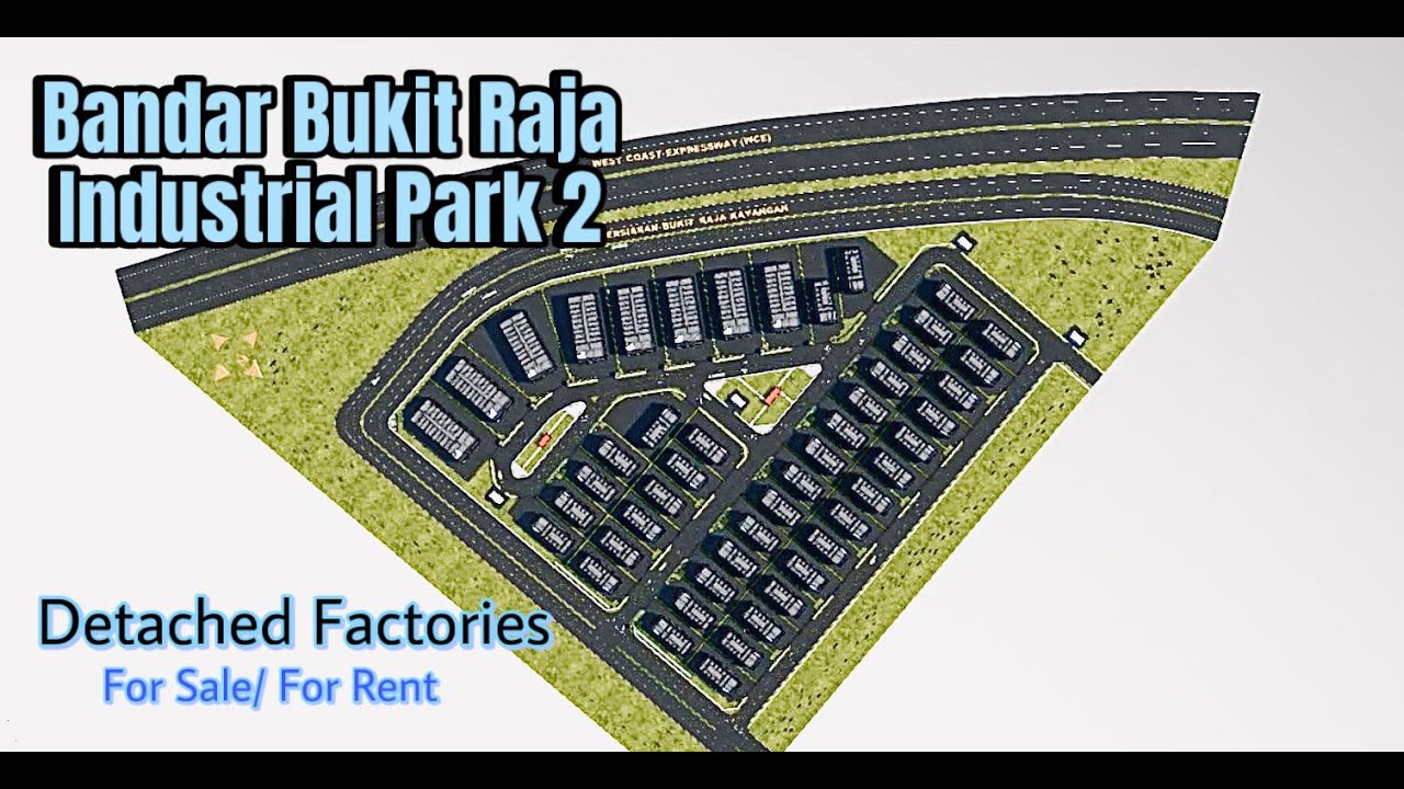 Discover Industrial Space at Bandar Bukit Raja BBR2 - Detached Factories for Sale or Rent!