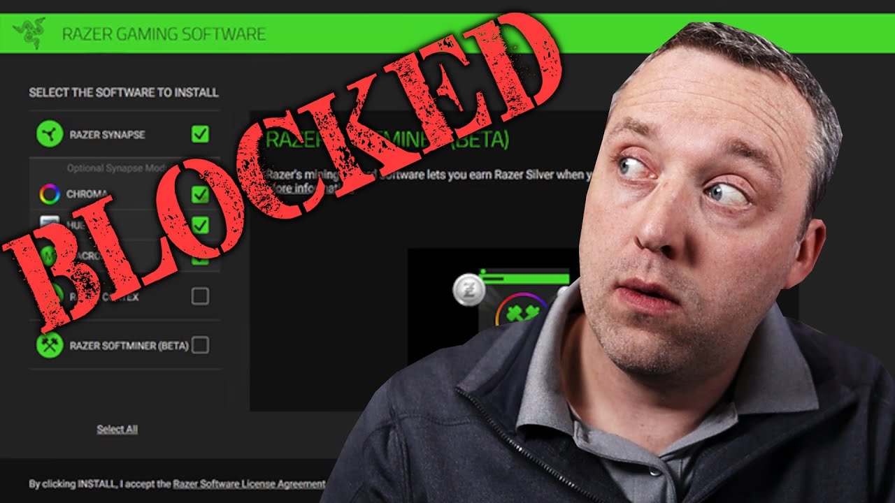 Block Razer Bloatware