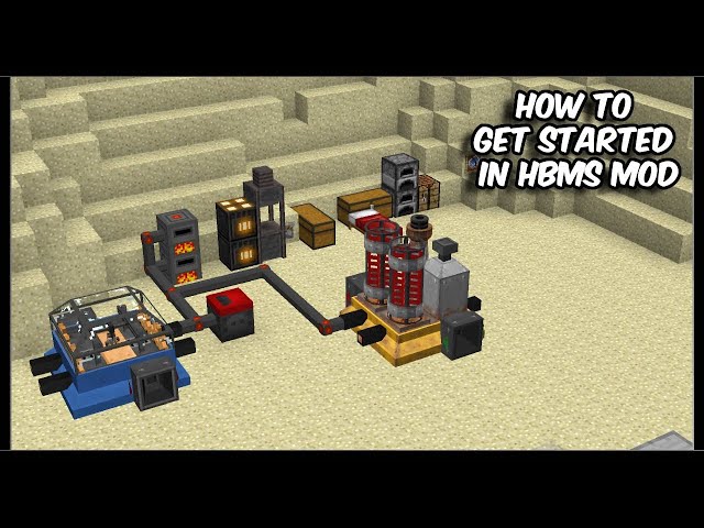 Minecraft HBM's Nuclear Tech mod guide