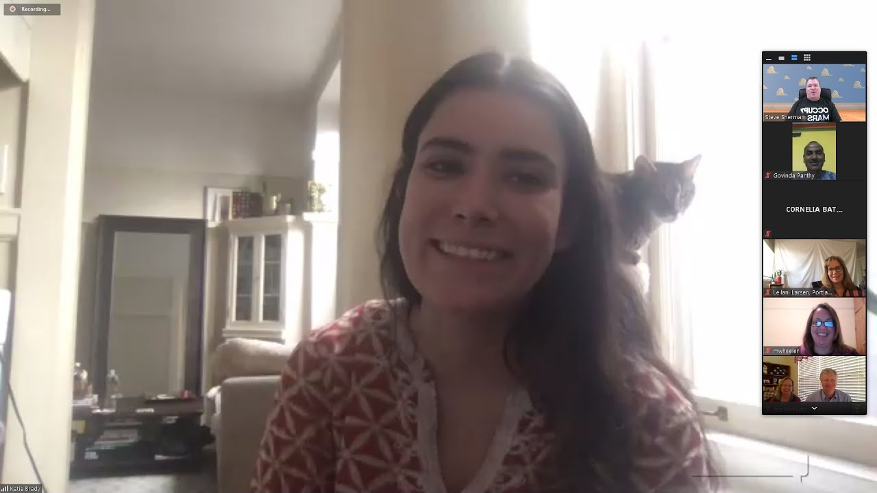 Living Maths interview Katie from Padlet