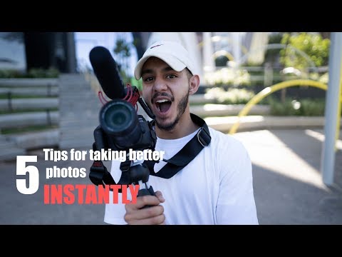 5 Tips to INSTANTLY take better pictures!!