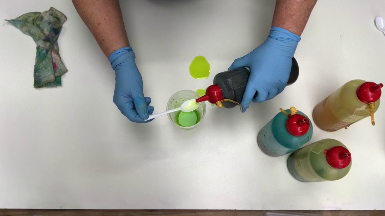 How to Mix Chartreuse and Olive with Earth Palette Dyes