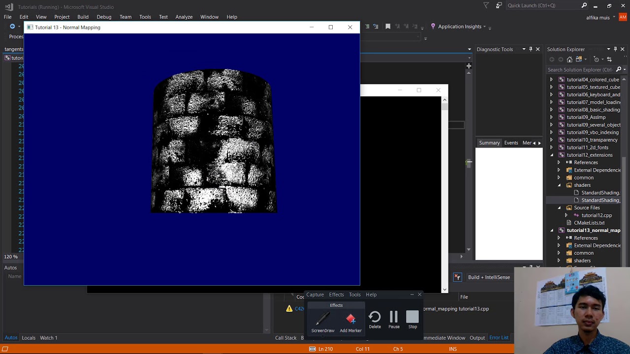 C++ OpenGL Tutorial - #13 Normal Mapping