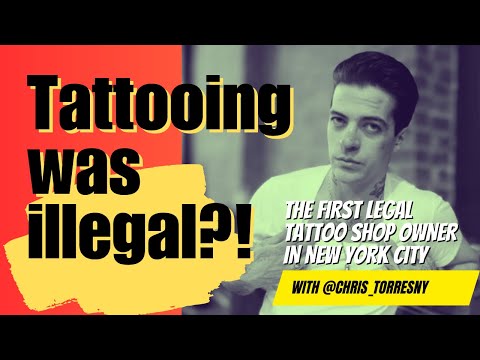 Chris Torres: The First Legal Tattoo Shop Owner in NYC