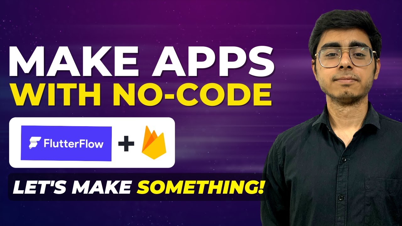 FlutterFlow with Firebase | Make apps without coding! | NoCode