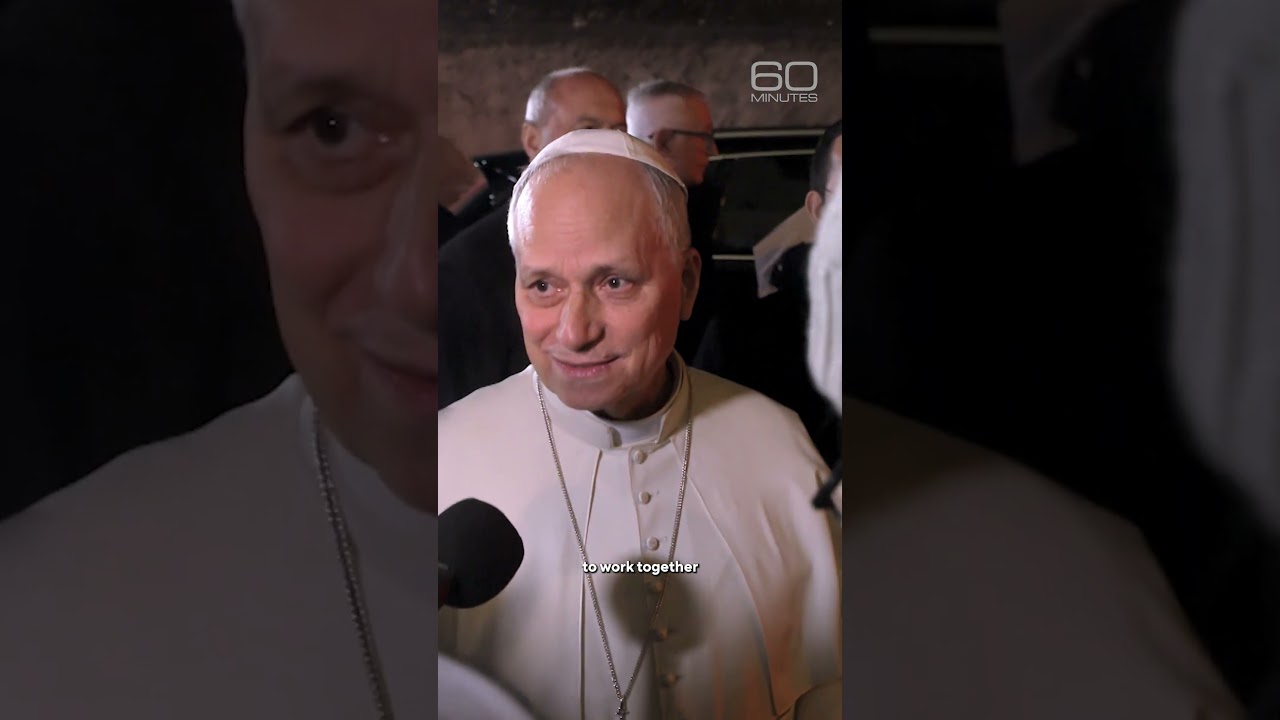Pope Leo’s message on the war in Iran #shorts