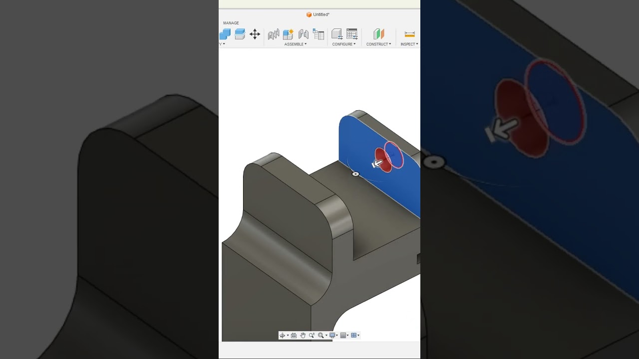 Fusion360 Part Modeling Tutorial-154. #design #3dmodeling #modelingtutorial #engineering#fusion360