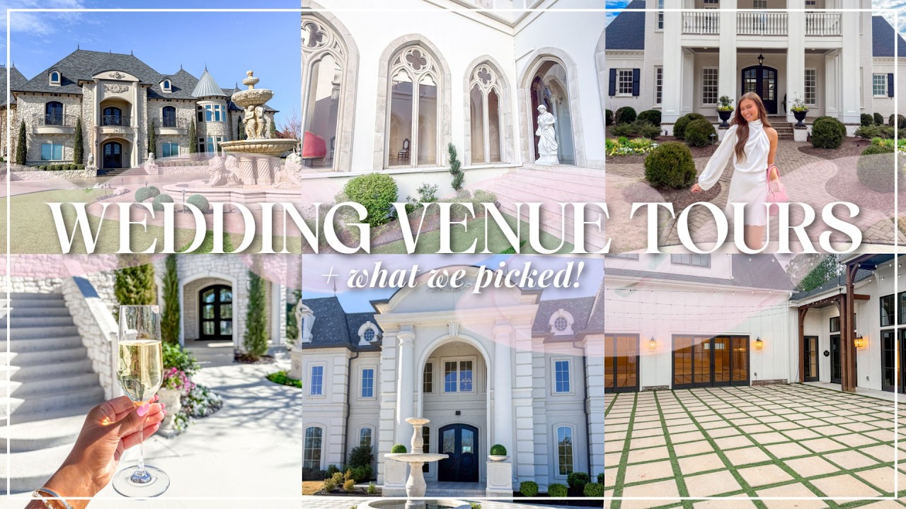 Our Wedding Venue Reveal!!💒🥹 | Touring 6 Wedding Venues in TX and NC | Wedding Planning Series Ep. 3