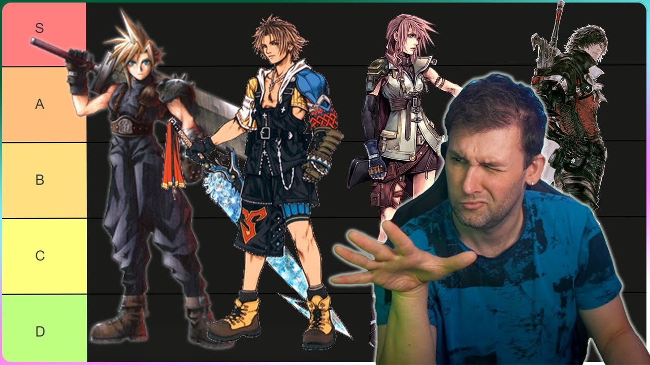 The Final Fantasy Main Character Tier List
