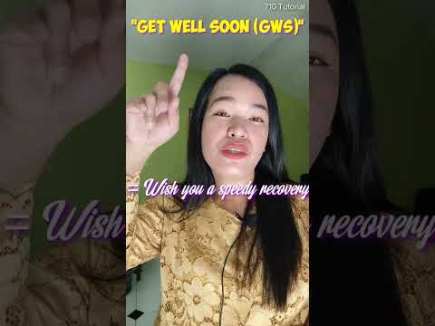 Synonyms "GET WELL SOON" | English Tutorial - Part 13