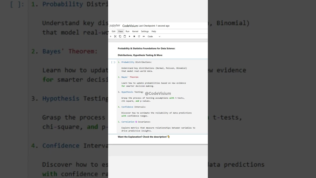 Probability & Statistics Foundations for Data Science: Distributions, Hypothesis Testing & More