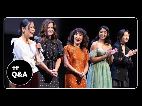 TURNING RED Q&A with Domee Shi, Sandra Oh, Maitreyi Ramakrishnan, and Rosalie Chiang | TIFF 2022