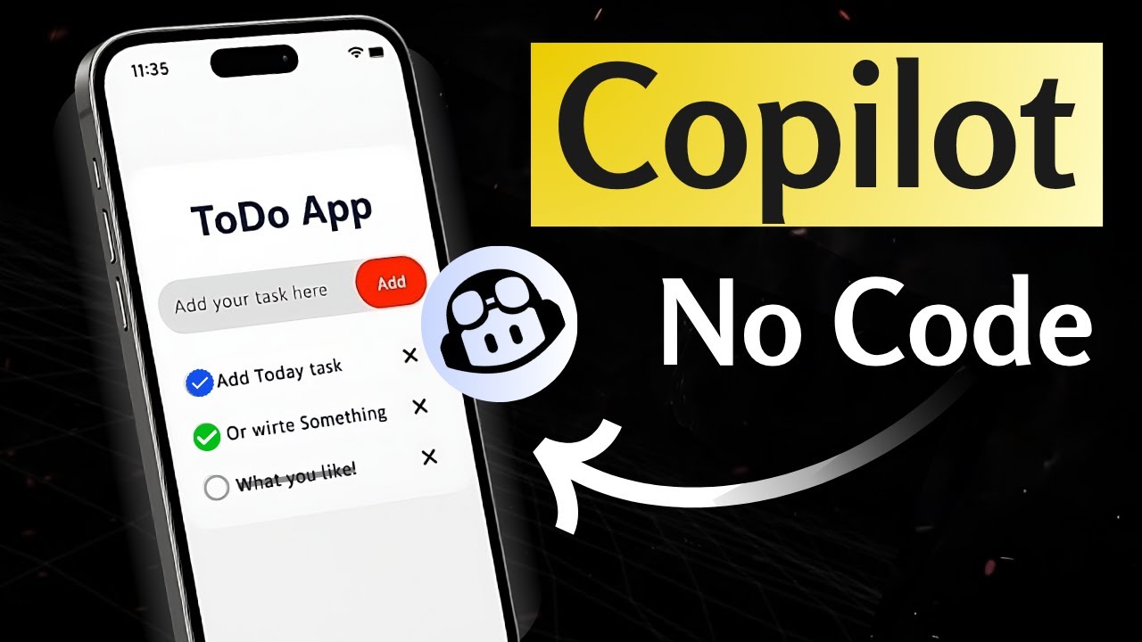 How I Built a To-Do App Using Only GitHub Copilot | No Code!