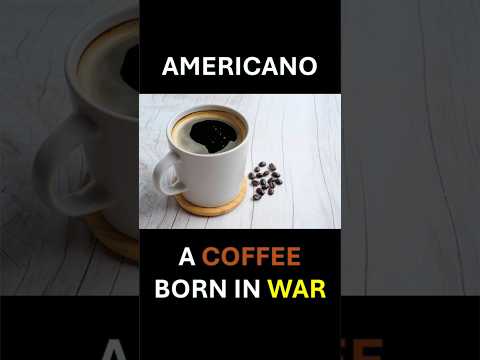 The Americano: A Coffee Born in War #coffee #funfacts #americano #espresso