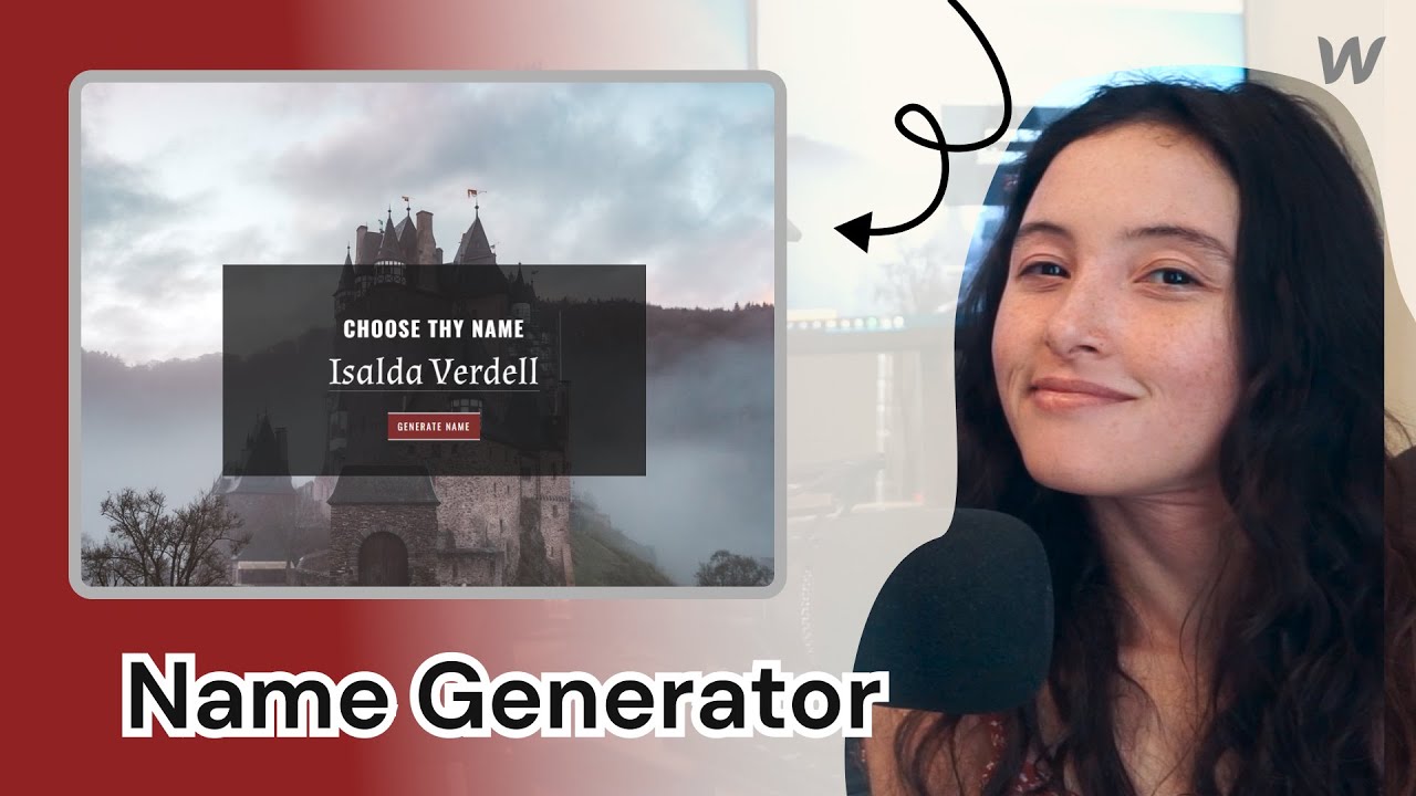 DnD Name Generator using Webflow and Javascript