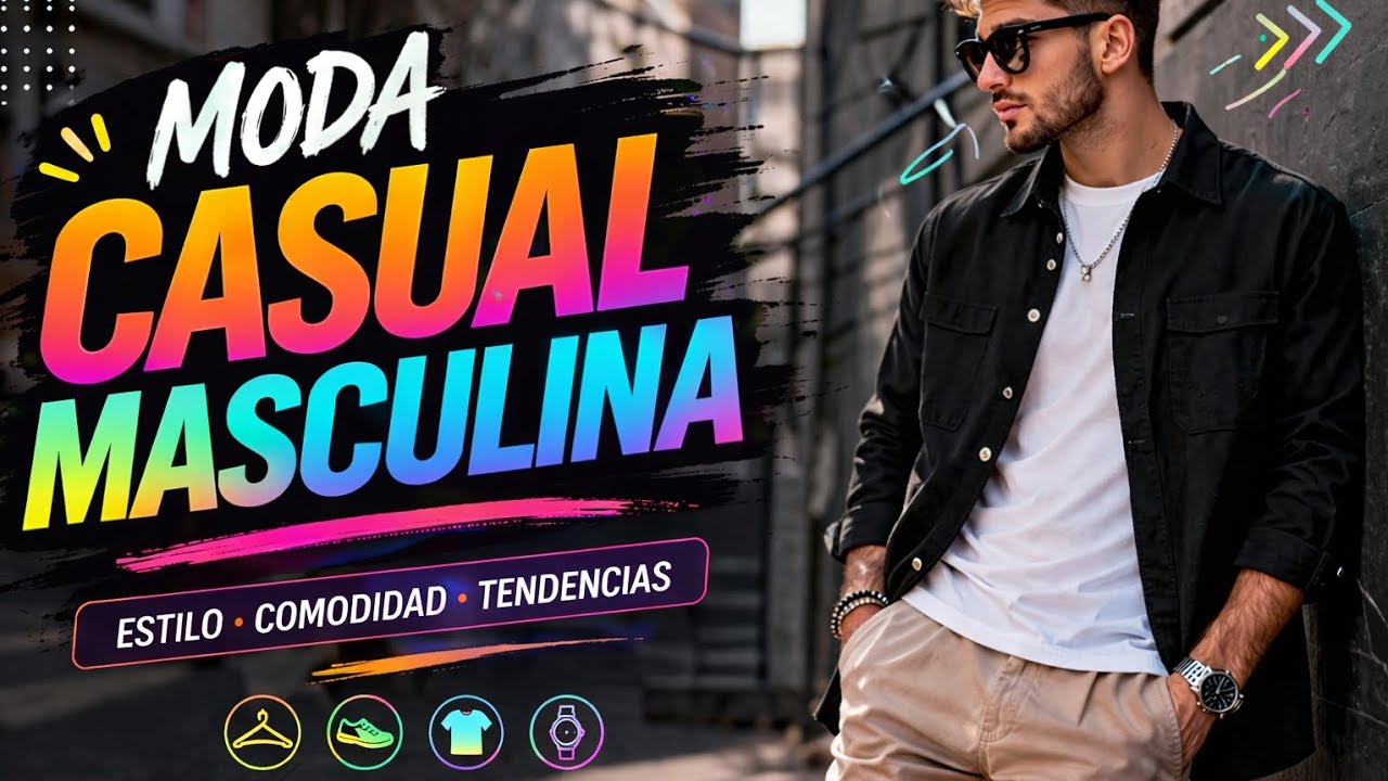 MODA CASUAL MASCULINA 2026 🔥 | Looks Modernos, Cómodos y con Estilo que Elevan tu Imagen 💯
