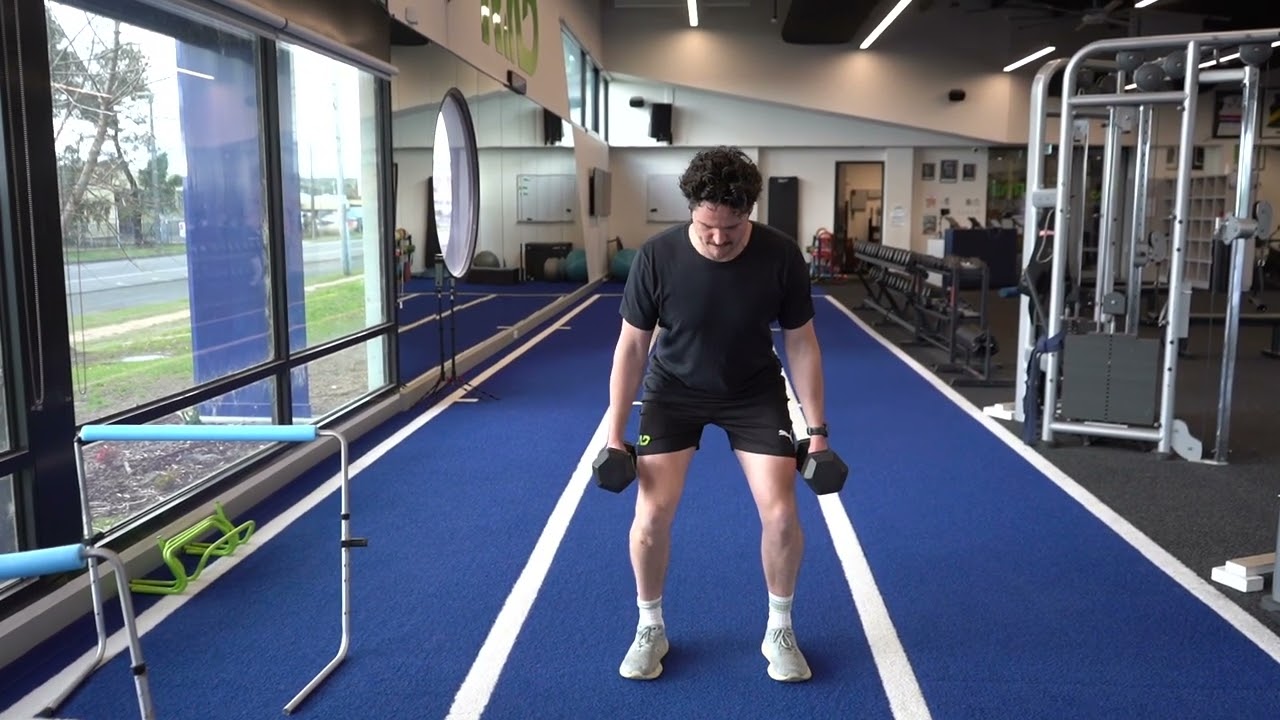 Dumbbell Drop & Catch