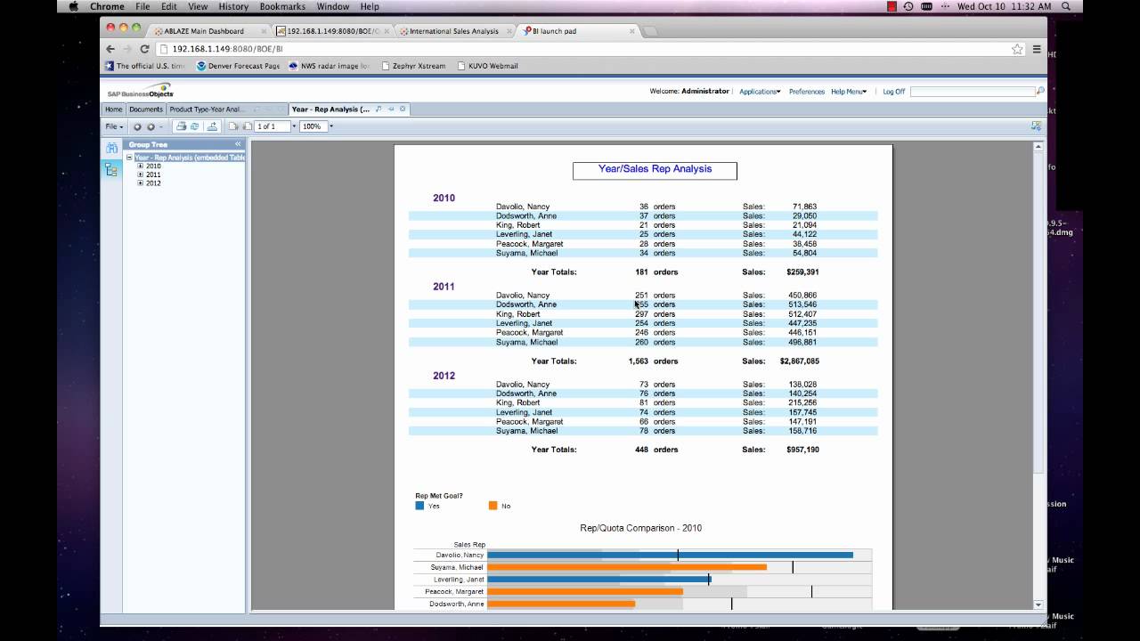 Tableau Training | Integrating SAP BusinessObjects and Tableau