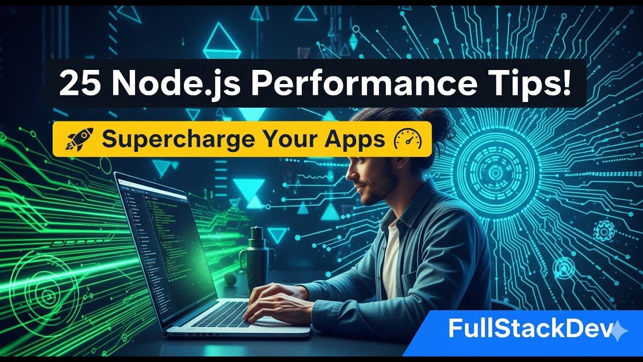 25 Node.js Performance Tips to Supercharge Your Apps 🚀 | FullStackDev