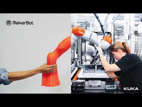 MakerBot 3D Printing and KUKA Robotics
