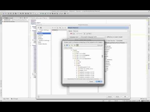 configuring Intellij with Ruby plugin to recognize calabash-ios predefined cucumber steps