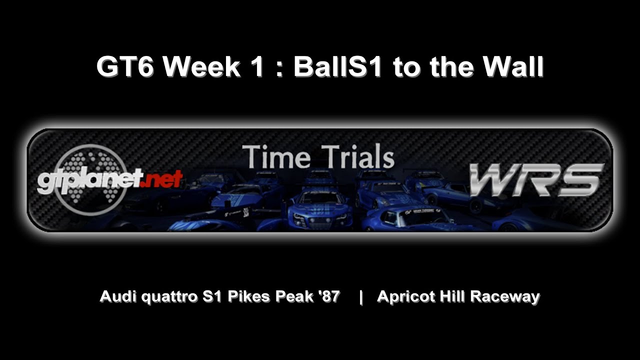 GTPlanet WRS Week 1 GT6 - GTP_PASM - 1'11.707